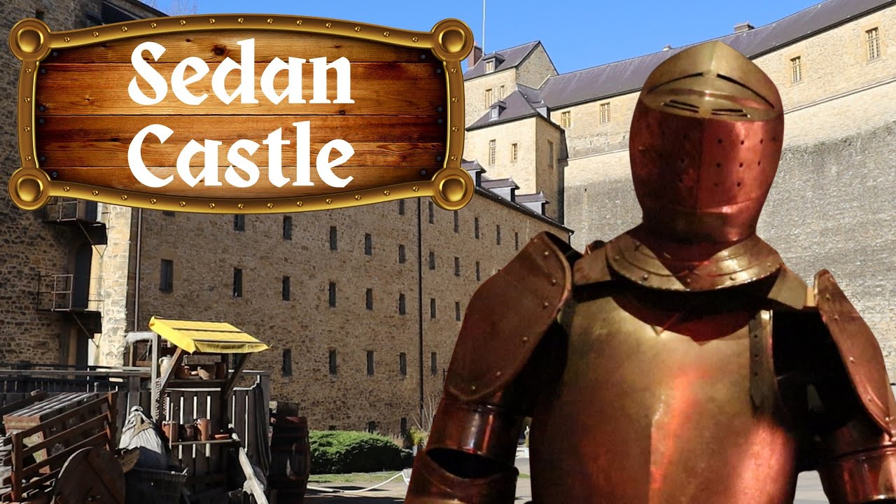 Touring the Largest Fortress in Europe, Sedan Castle (Chateau Fort de ...