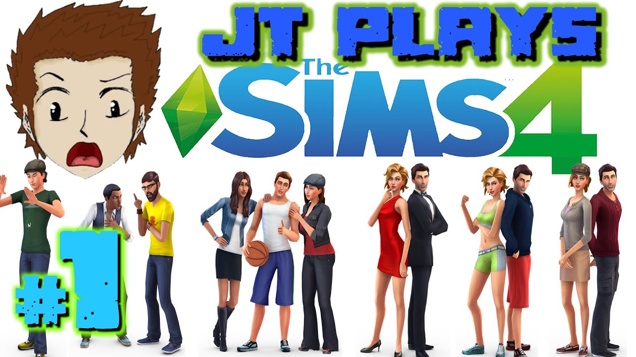 JT PLAYS | Sims 4 | Create-a-sim Cliché - YouTube