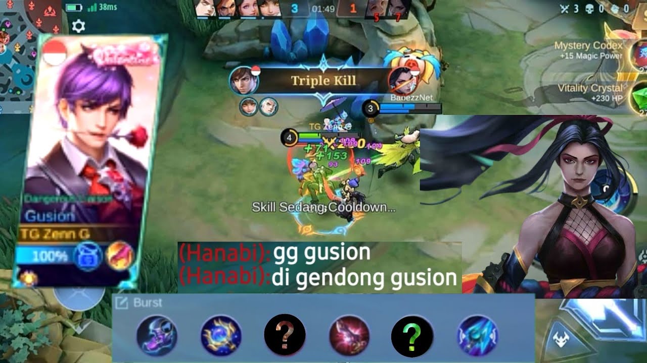 GUSION REVAMP SKIN SPESIAL TERBARU GEMPLAY GUSION META MPL! MOBILE ...