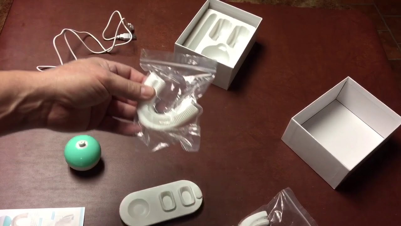 Hands Free Toothbrush Opening and Review - YouTube