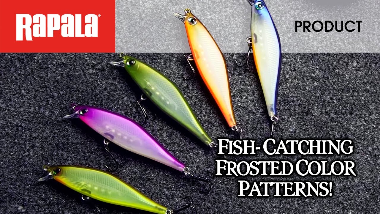 New Frosted Finishes: The Shadow Rap® & Shadow Rap® Shad - YouTube