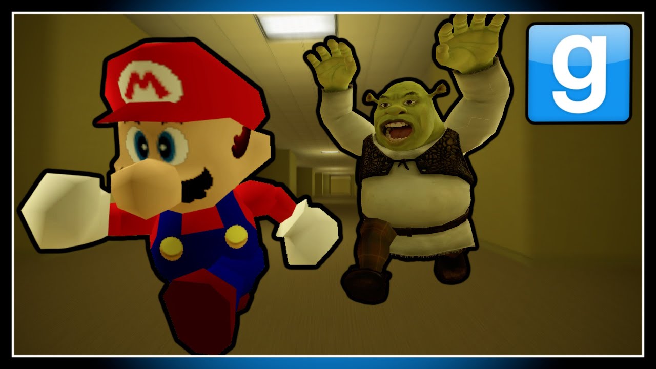 Backrooms! - Mario Gets Lost in Gmod Ep 1 - YouTube
