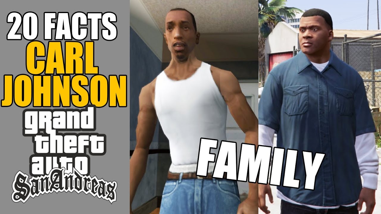 20 Facts You Should Know About Carl "CJ" Johnson from GTA San Andreas ...