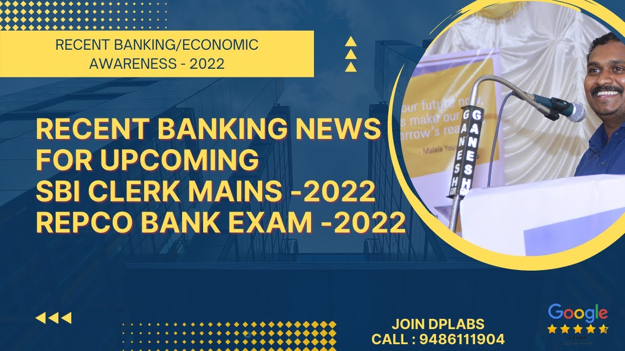 RECENT BANKING AWARENESS NEWS 2022 - YouTube