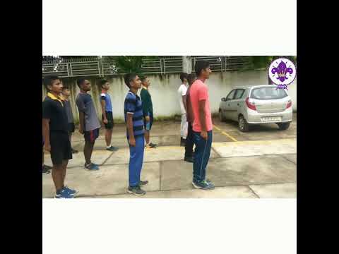 scout foot drill 6 commands - YouTube