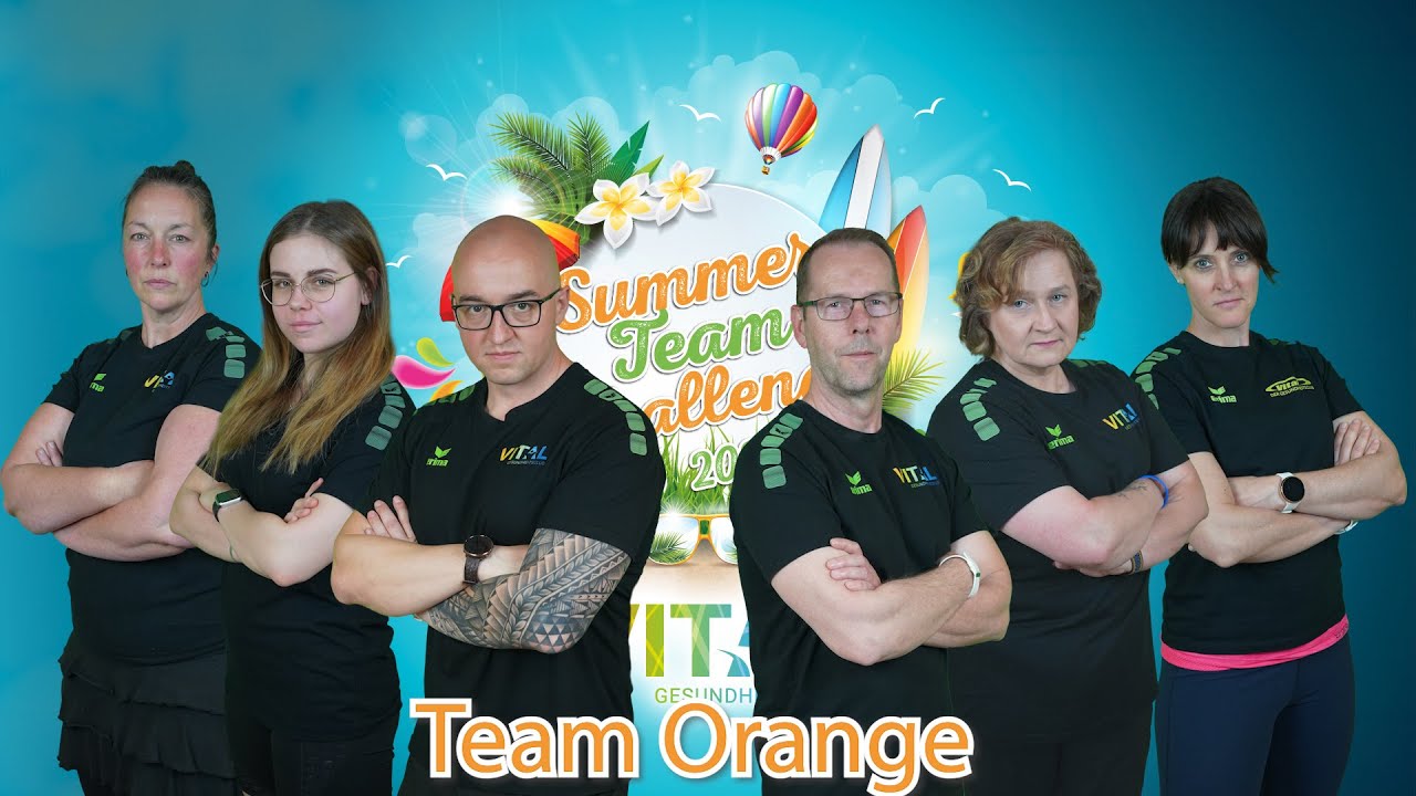 Summer-Team-Challenge 2023 - Team Orange - YouTube