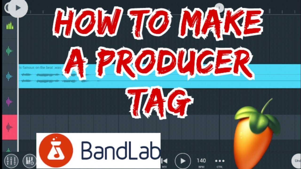 How to Make professional Producers tag on mobile phone. - YouTube