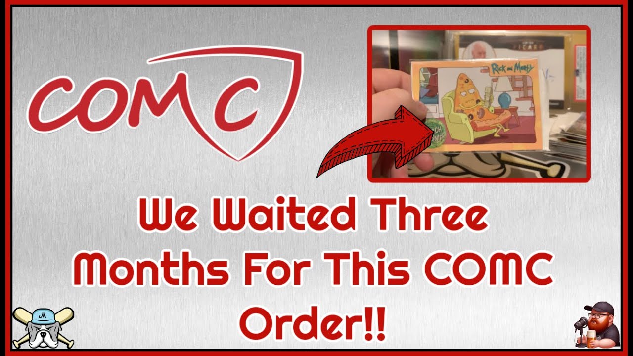 We Waited Over 3 Months For This COMC Order To Arrive! What Did We get? - YouTube