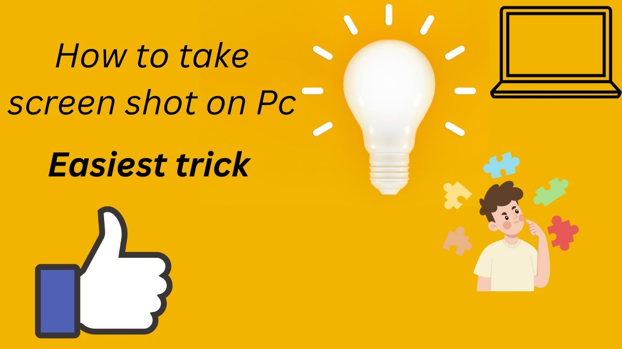 How to take screen shot on laptop|| SCREEN SHOT|| easiest tetorial ever ...