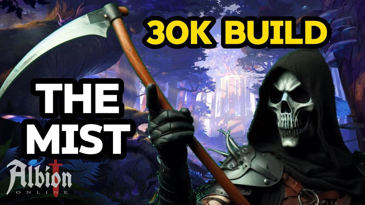 CHEAP INFERNAL SCYTHE 30K BUILD PVP | THE MIST | ALBION ONLINE - YouTube