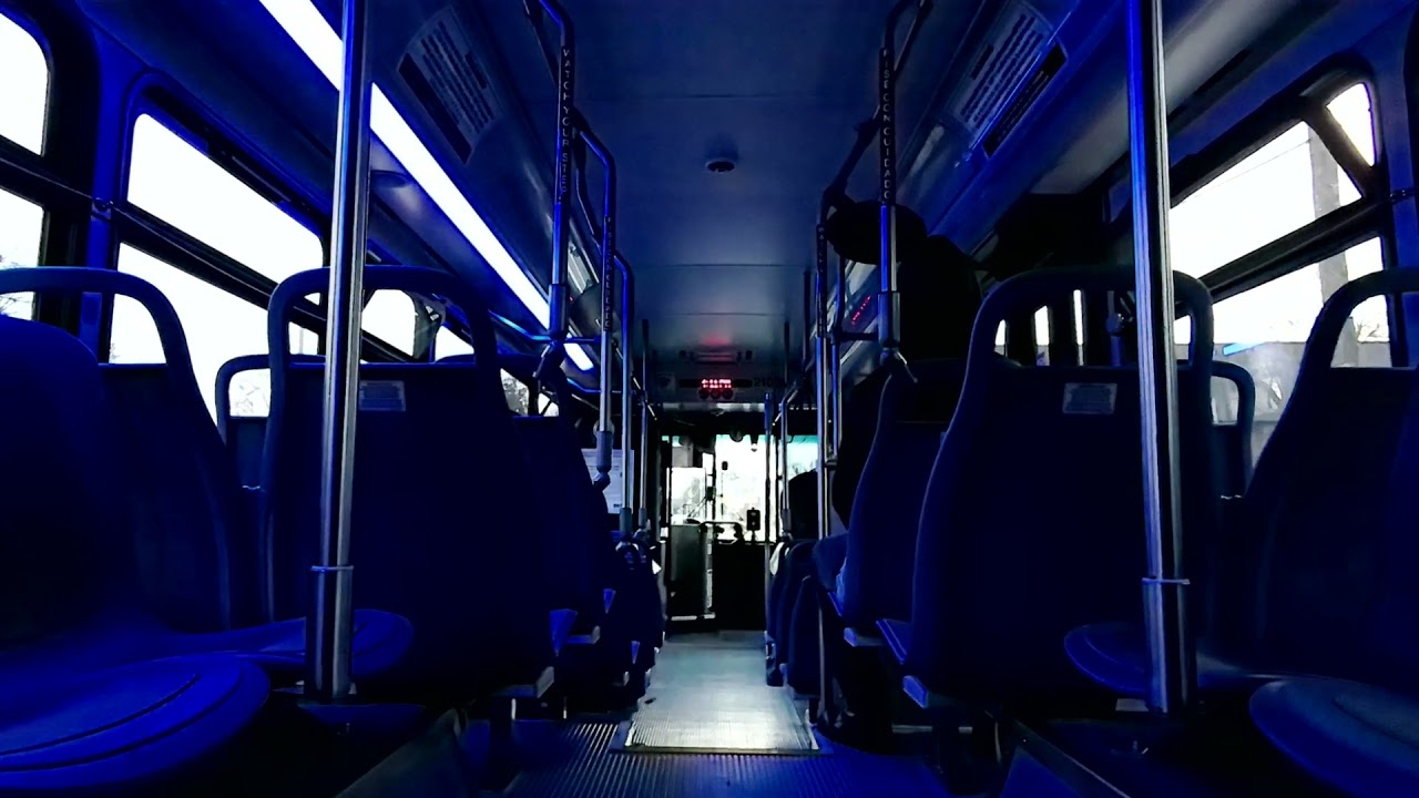 DART 1ST STATE BUS 2021 GILLIG #21005 RIDE FROM CLAYMONT DE TO DOWNTOWN ...