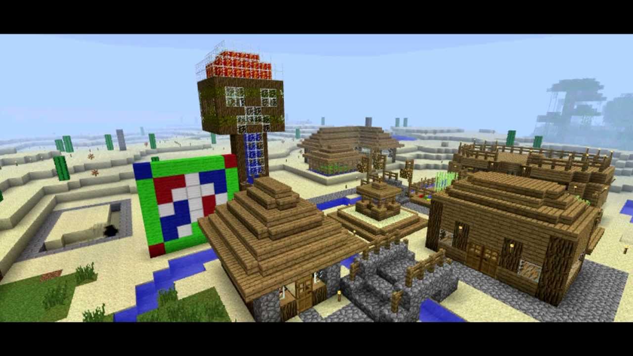 Minecraft /\ Epic City /\ Timelapse - YouTube