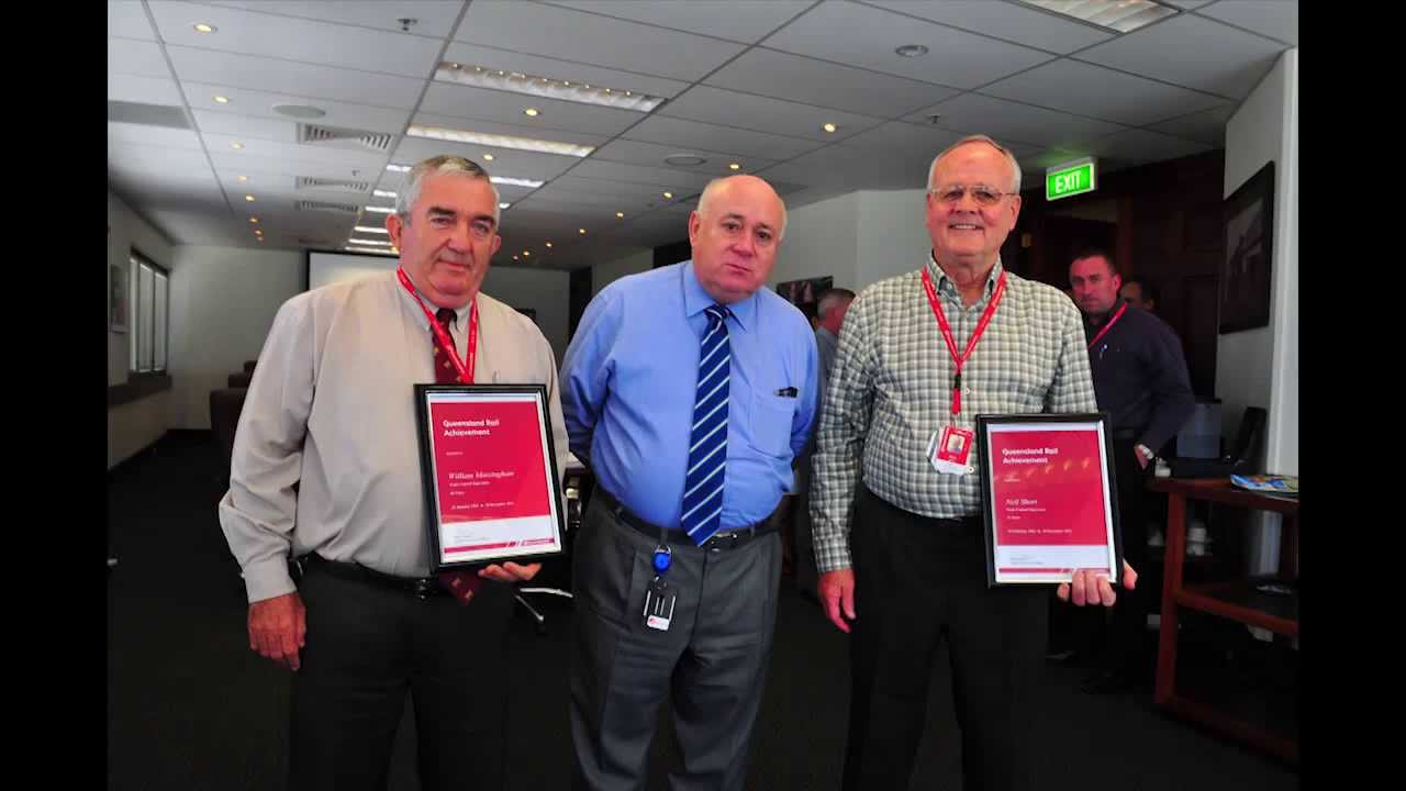 Service awards - William Massingham and Neil Short - YouTube