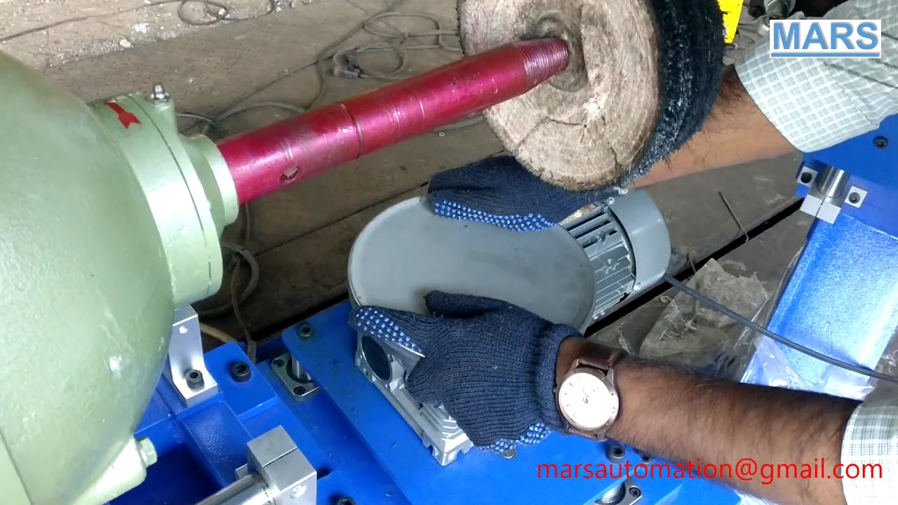 Automatic Plate Polishing, Buffing Machine - YouTube