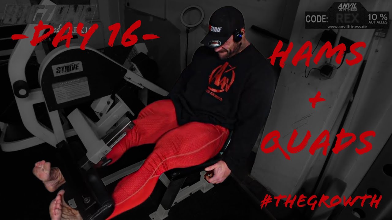 #TheGrowth 2024 Day 013 hams + quads - YouTube