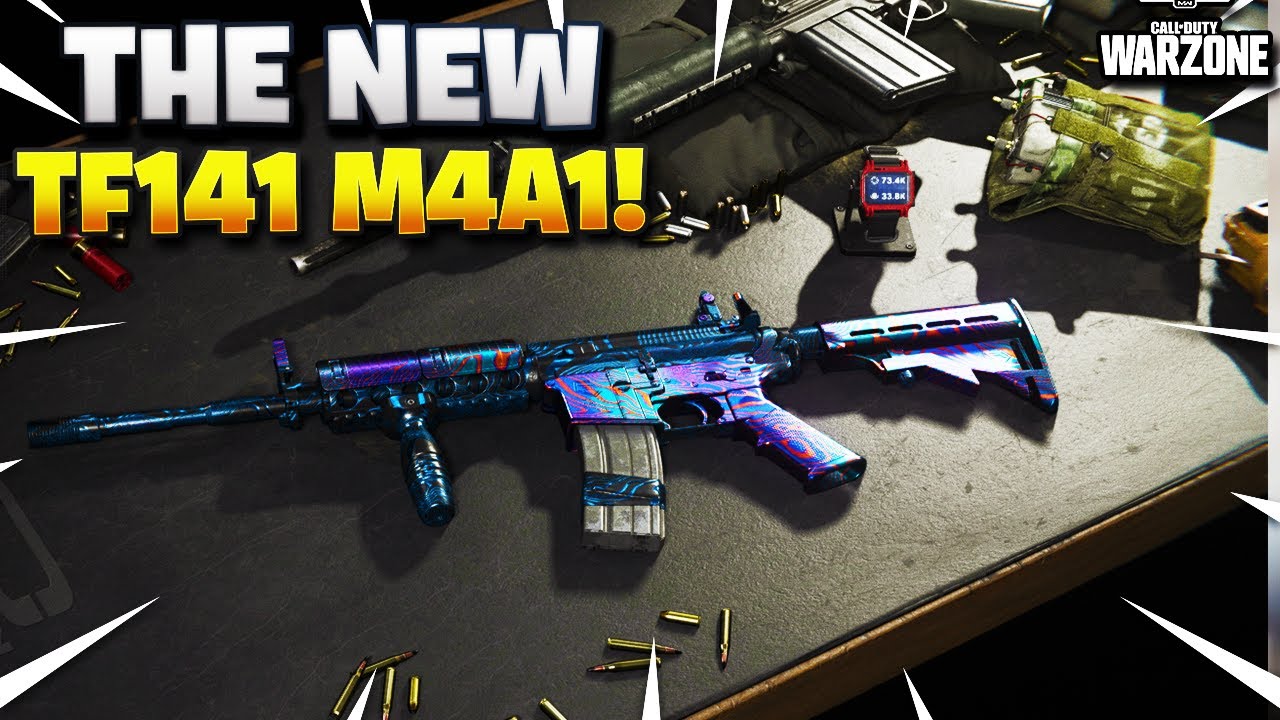 THE NEW "TASK FORCE" M4A1 is AMAZING! (COD WARZONE BEST M4A1 LOADOUT ...