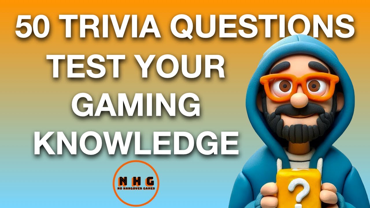 50 Video Game Trivia Questions - You WON'T Get Them All - YouTube