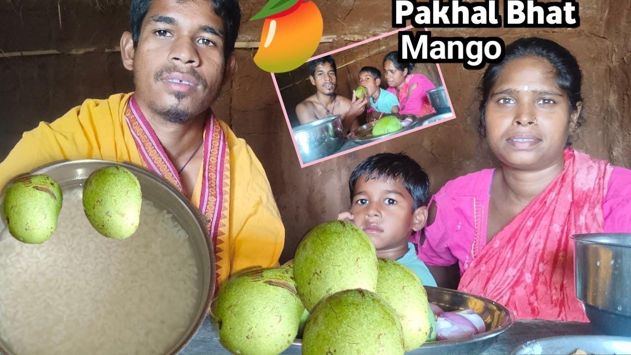 Today we are going to eat Pakhal Bhat with Mango - YouTube