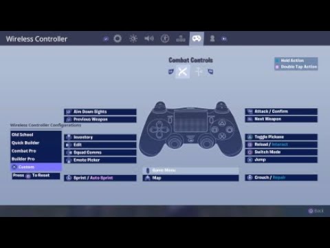 Fortnite Best Custom Controls For Playstaion and Xbox (Gameplay ...