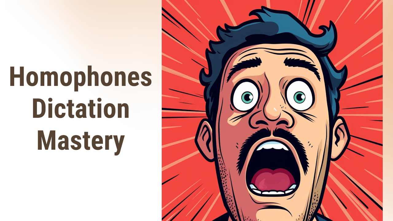 Listen and Learn: Mastering English Homophones Through Dictation - YouTube
