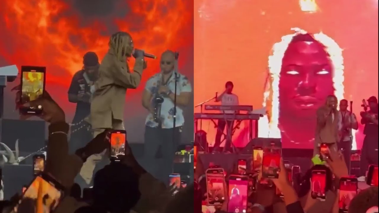 ASAKE PERFORMS IN ATLANTA WITH A GOAT - YouTube