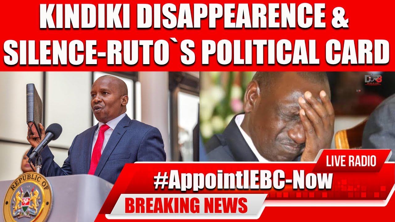 KITHURE KINDIKI`S DISAPPEARANCE AND SILENCE IS WILLIAM RUTO POLITICAL ...