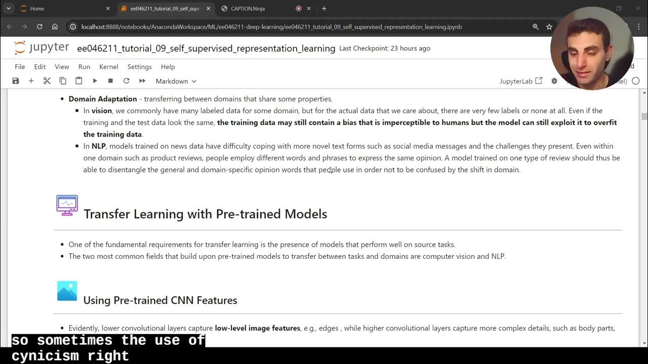 [Technion ECE046211 Deep Learning W24] Tutorial 09 - Part 1 - Transfer Learning - YouTube