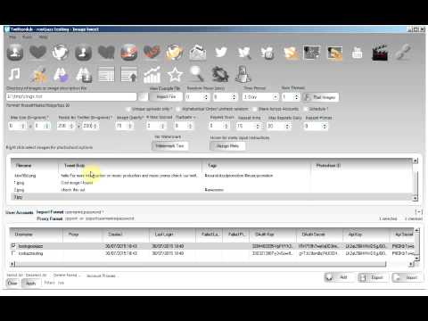 post images to twitter twitterdub tutorial 2 - YouTube