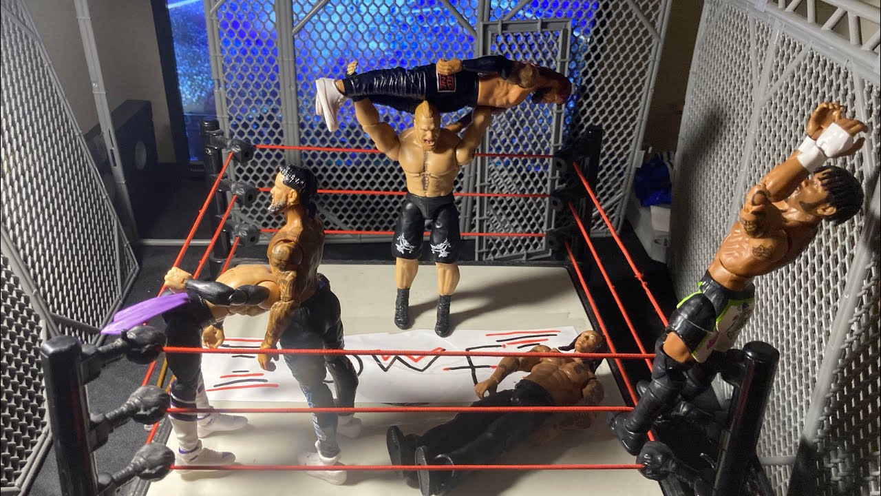 DWF ELIMINATION CHAMBER MATCH!!! DWF Elimination chamber 2025 - YouTube