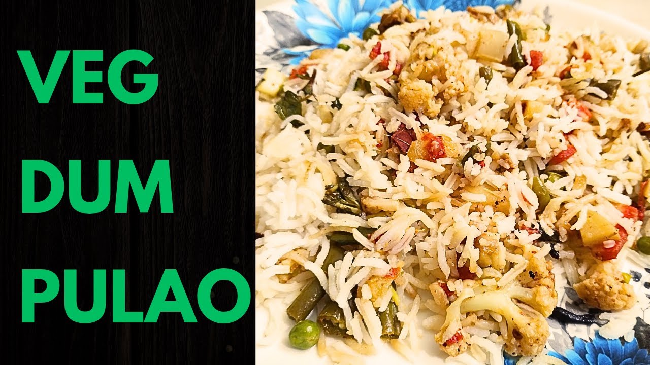 Veg Dum Pulao || Veg dum Pulao Recipe in sambalpuri || How to make veg ...
