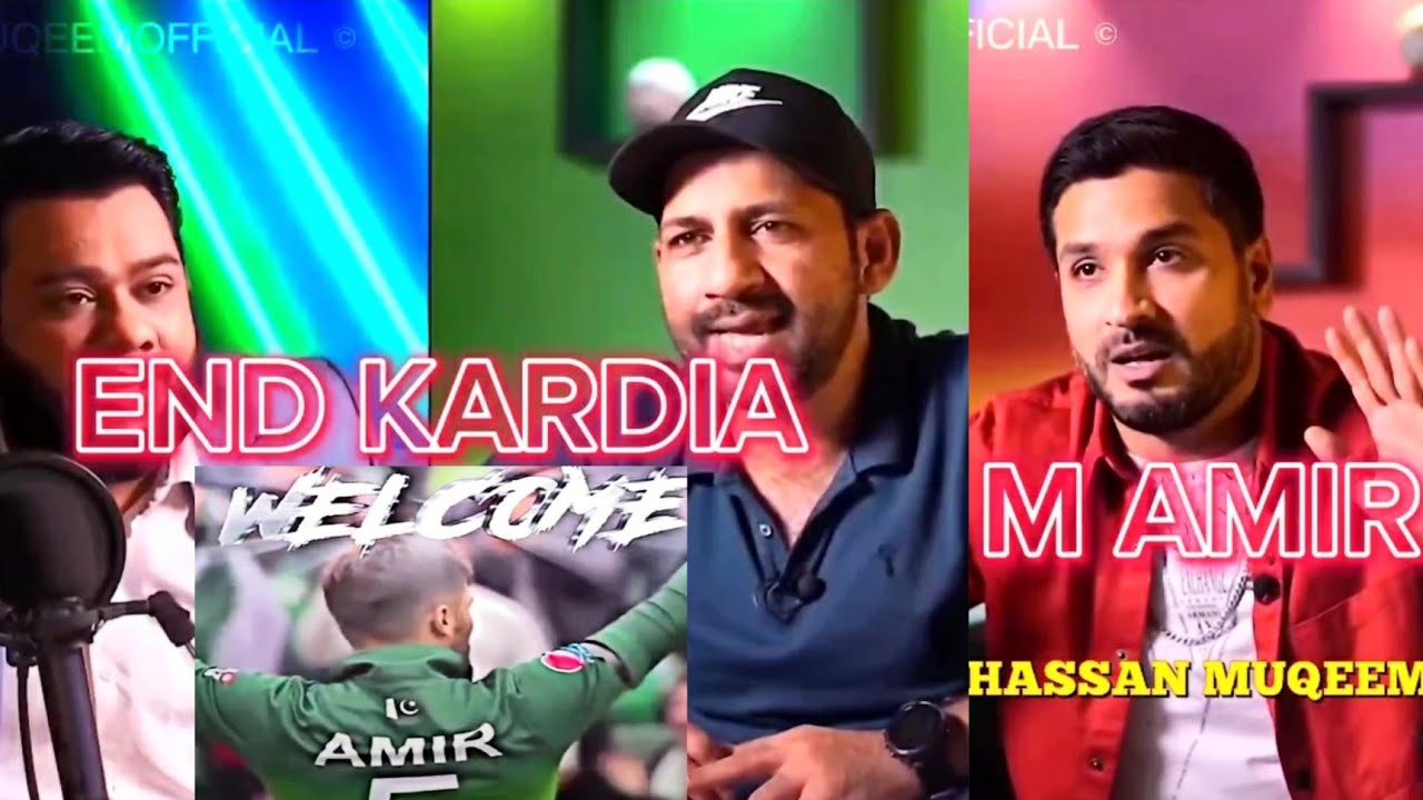 Muhammad Amir King 👑 Edit Sarfaraz Ahmed & Ruman Raees nadir ali ...