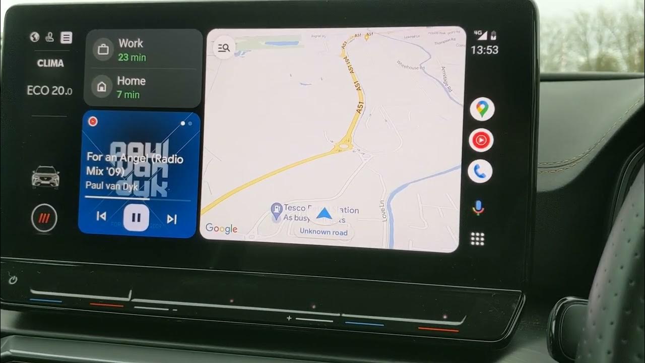 Android auto coolwalk arrives! - YouTube