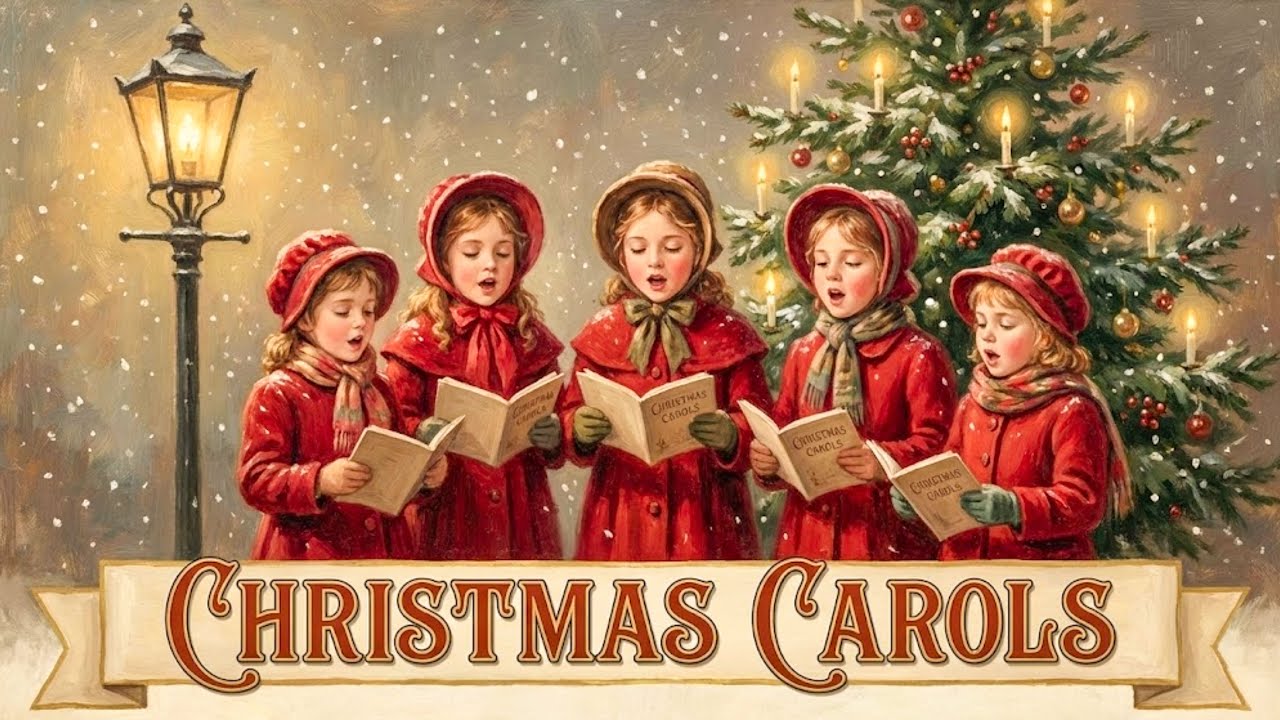 Relaxing Christmas Carol Music 🎁 Quiet and Comfortable Instrumental ...