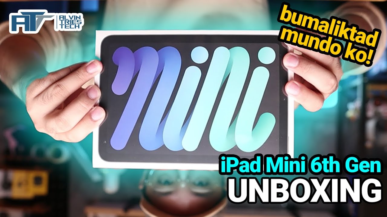 When SIZE matters! iPad Mini 6th Gen 2021 Unboxing - The BEST tablet ...