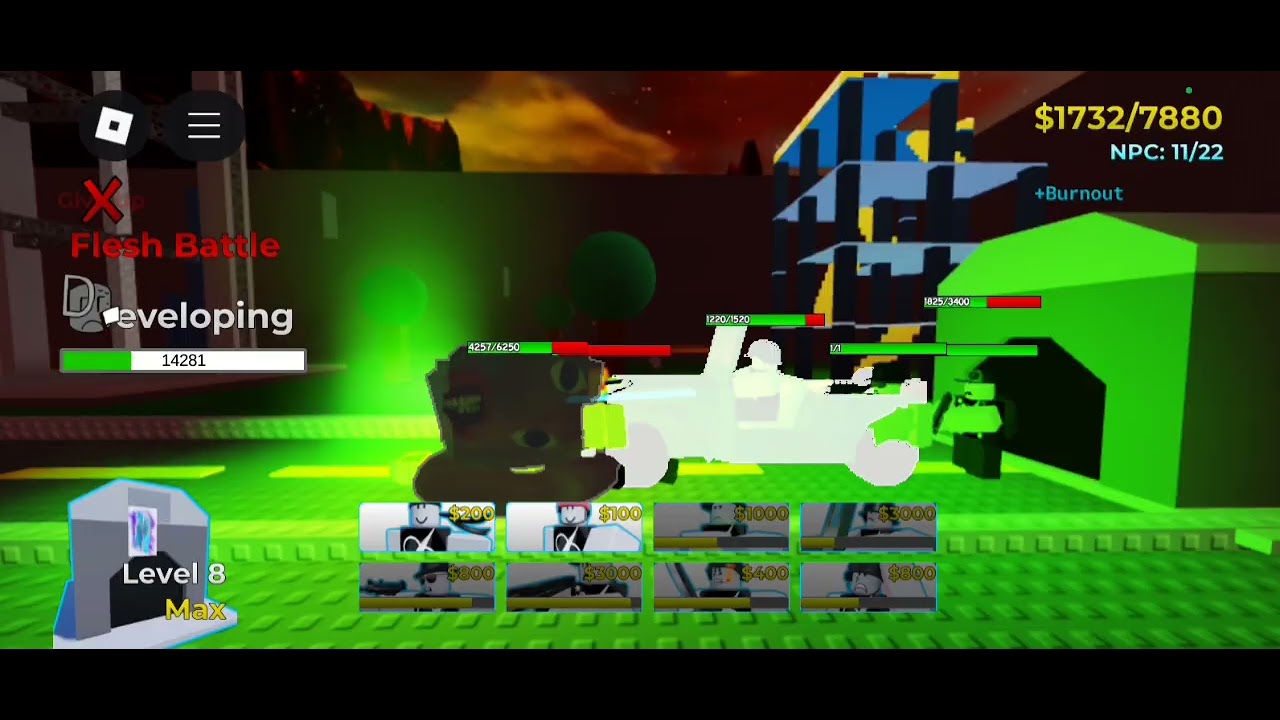 Flesh hat 3 stars The Battle Robloxian - YouTube