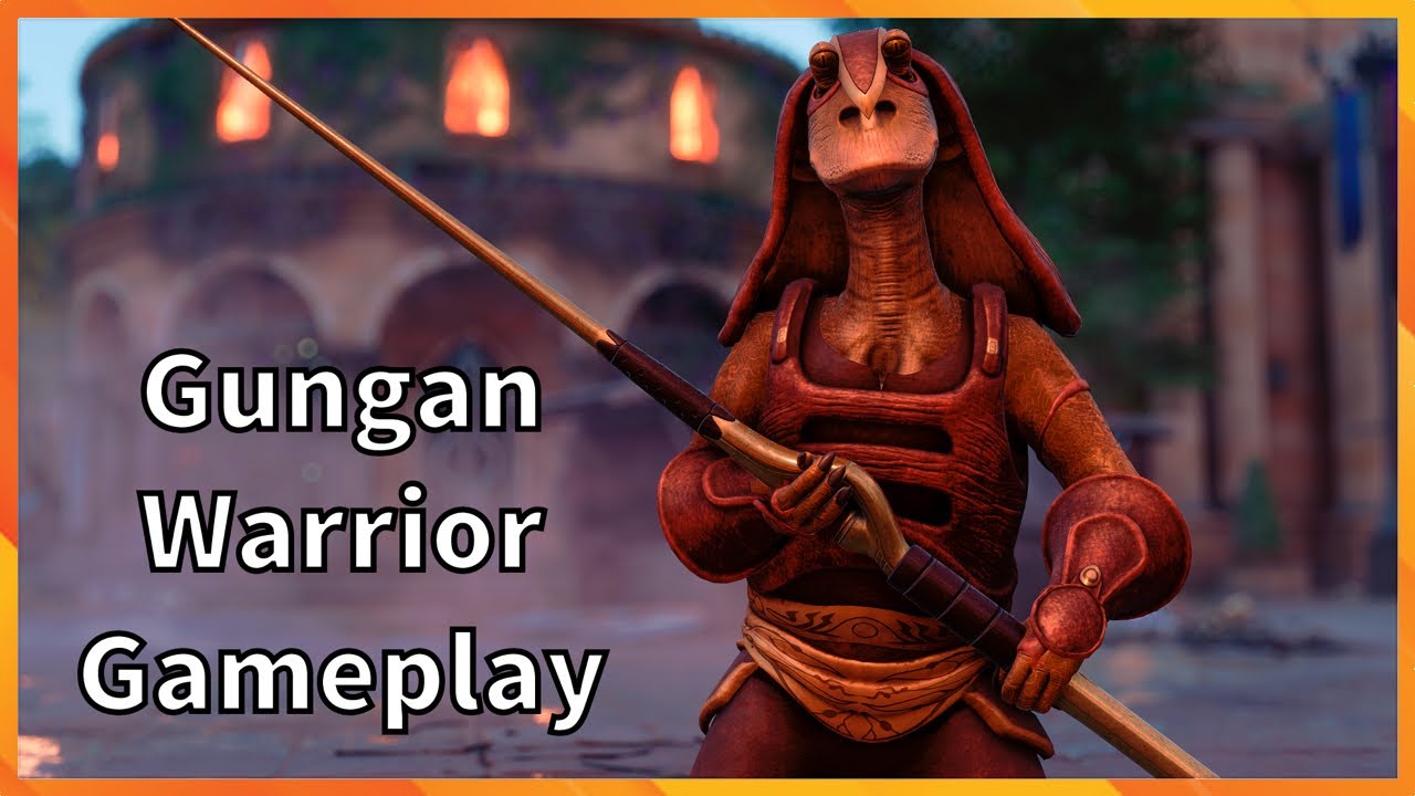 Gungan Warrior Gameplay Star Wars Battlefront 2 - YouTube