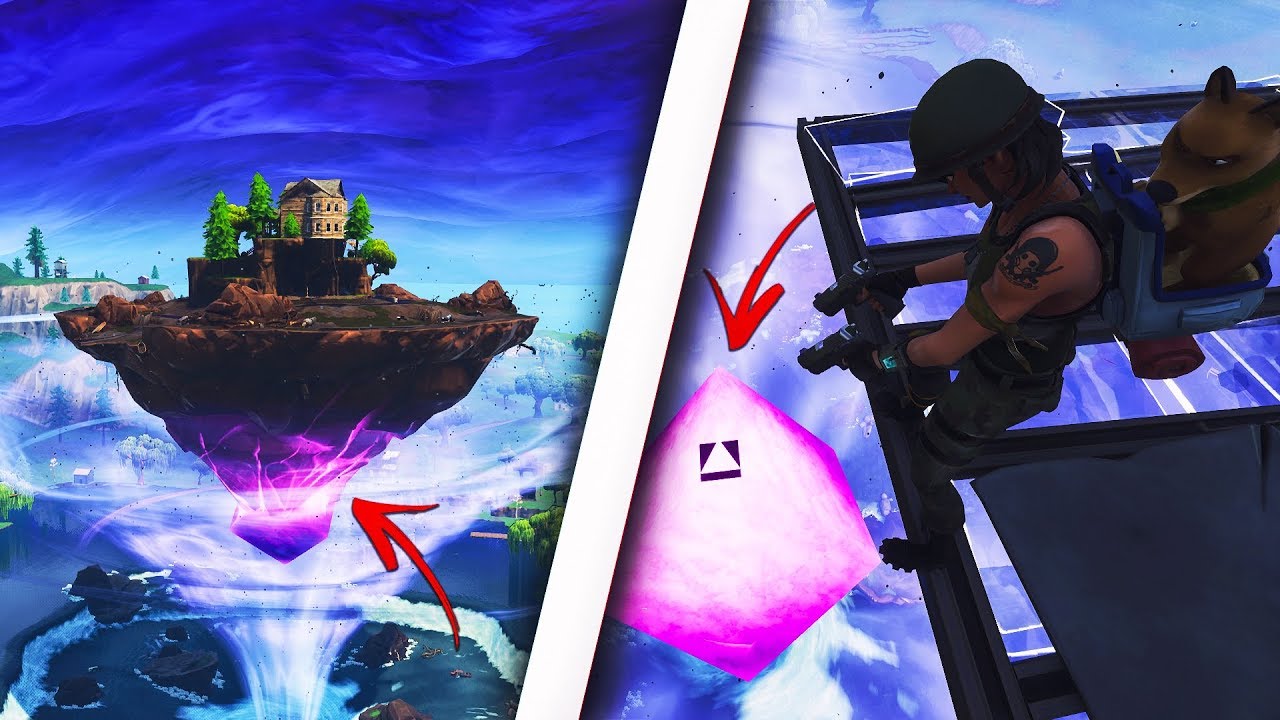 How to get inside the FLOATING ISLAND in Fortnite! Get inside SECRET ...