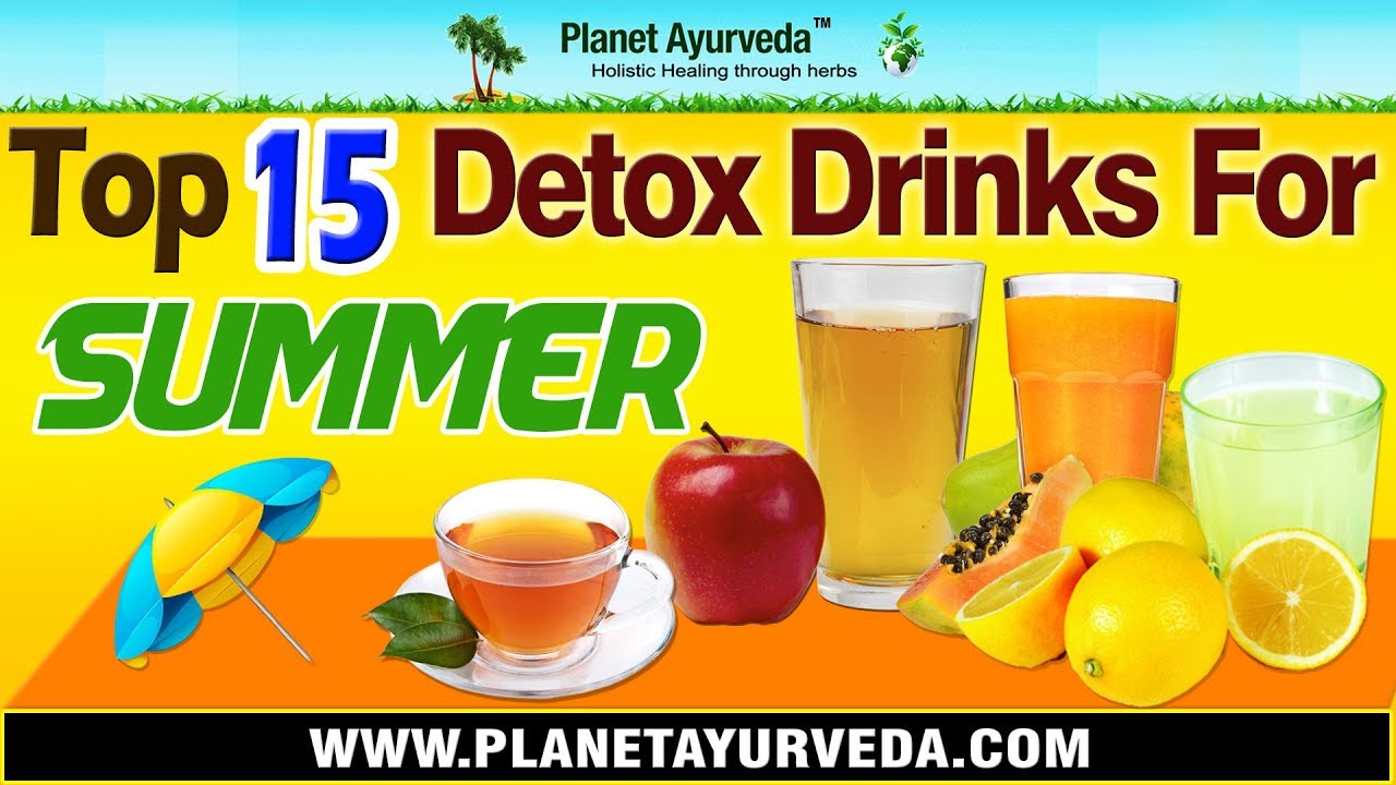 Top 15 Detox Drinks for Summer - YouTube