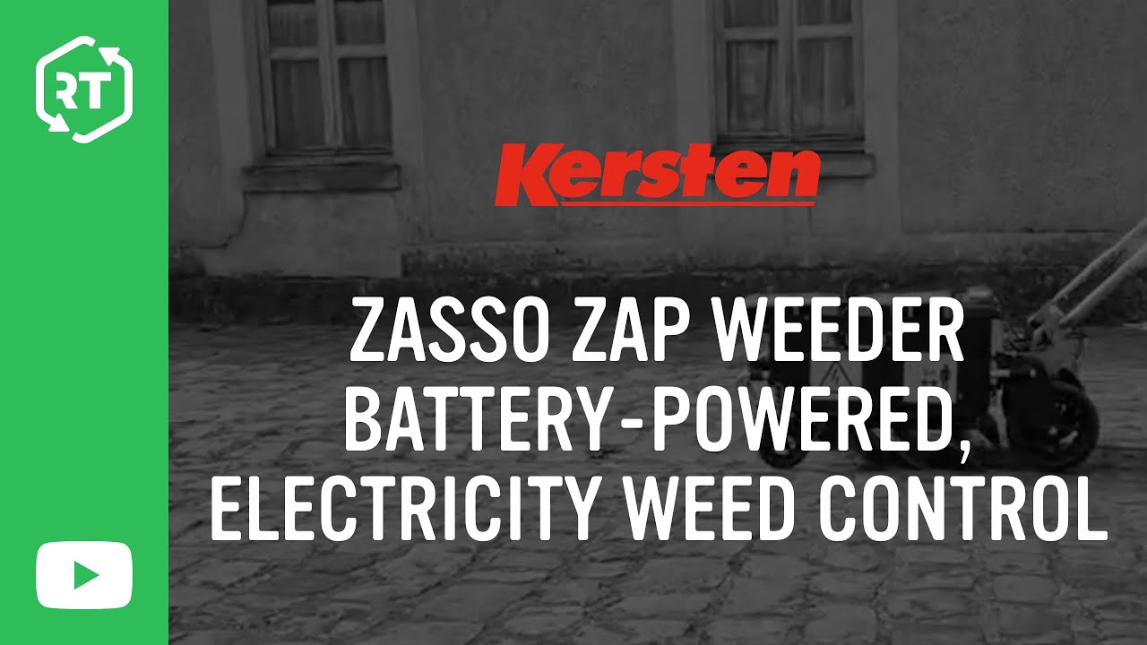 Zasso Zap Weeder Battery Powered, Electricity Weed Control Kersten UK ...