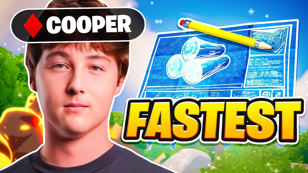 The FASTEST Fortnite Player.... - YouTube