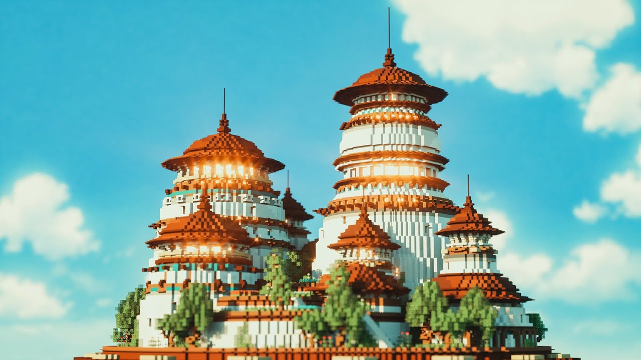 Windshire Citadel - Minecraft Design Timelapse - YouTube