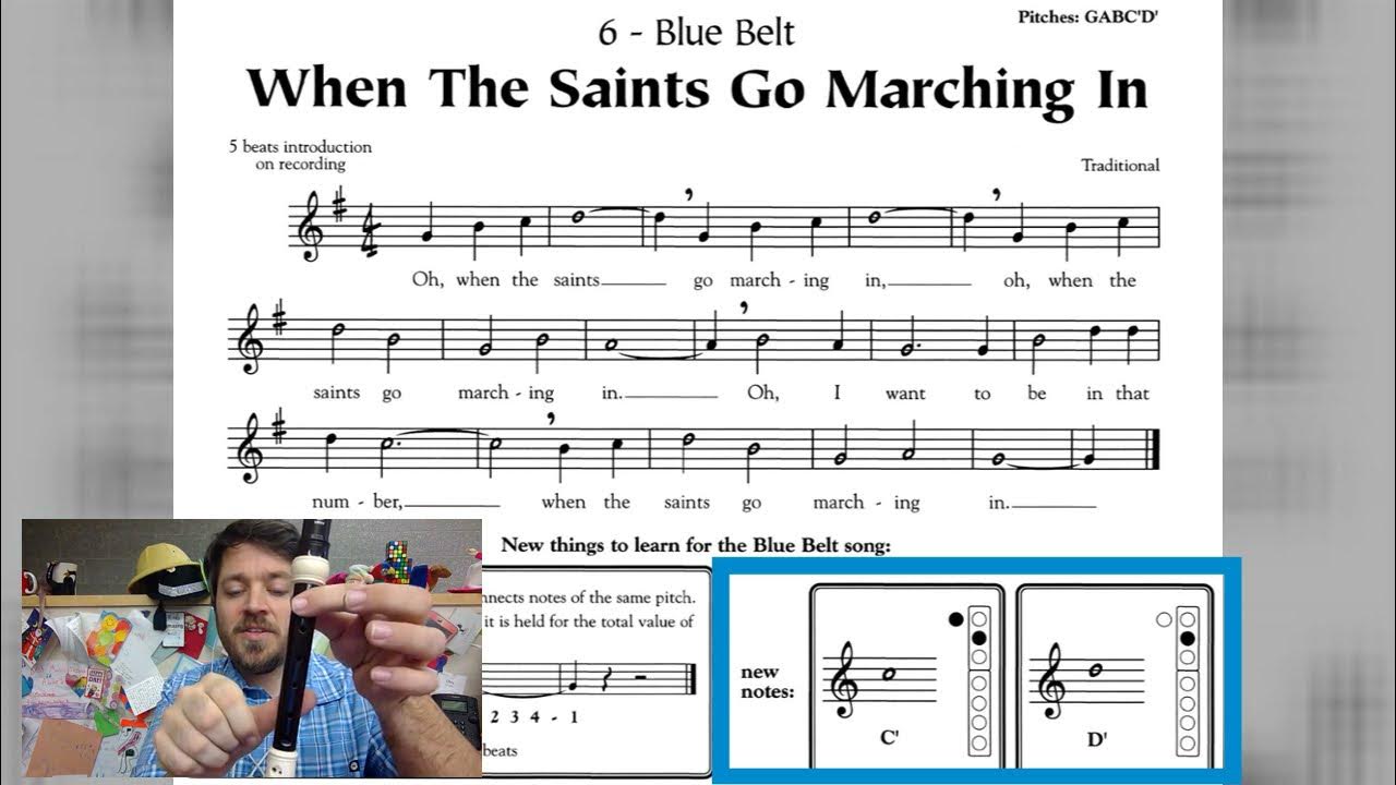 Blue Belt "When the Saints Go Marching in" Ultimate Practice Guide for ...