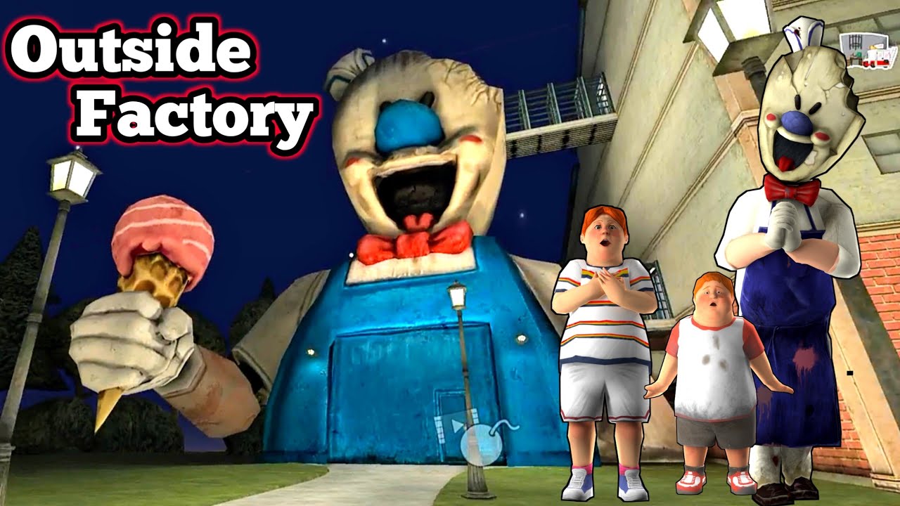 Out Side The Rod Factory Ice Scream 4 | Ice Scream 4 Outside the Rod ...