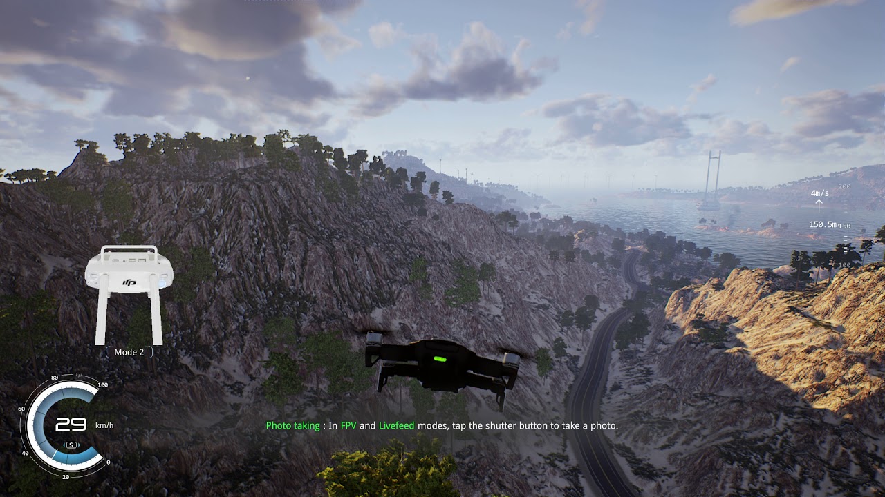 DJI Flight Simulator - DJI Mavic Air Drone Test Flight in Simulator ...