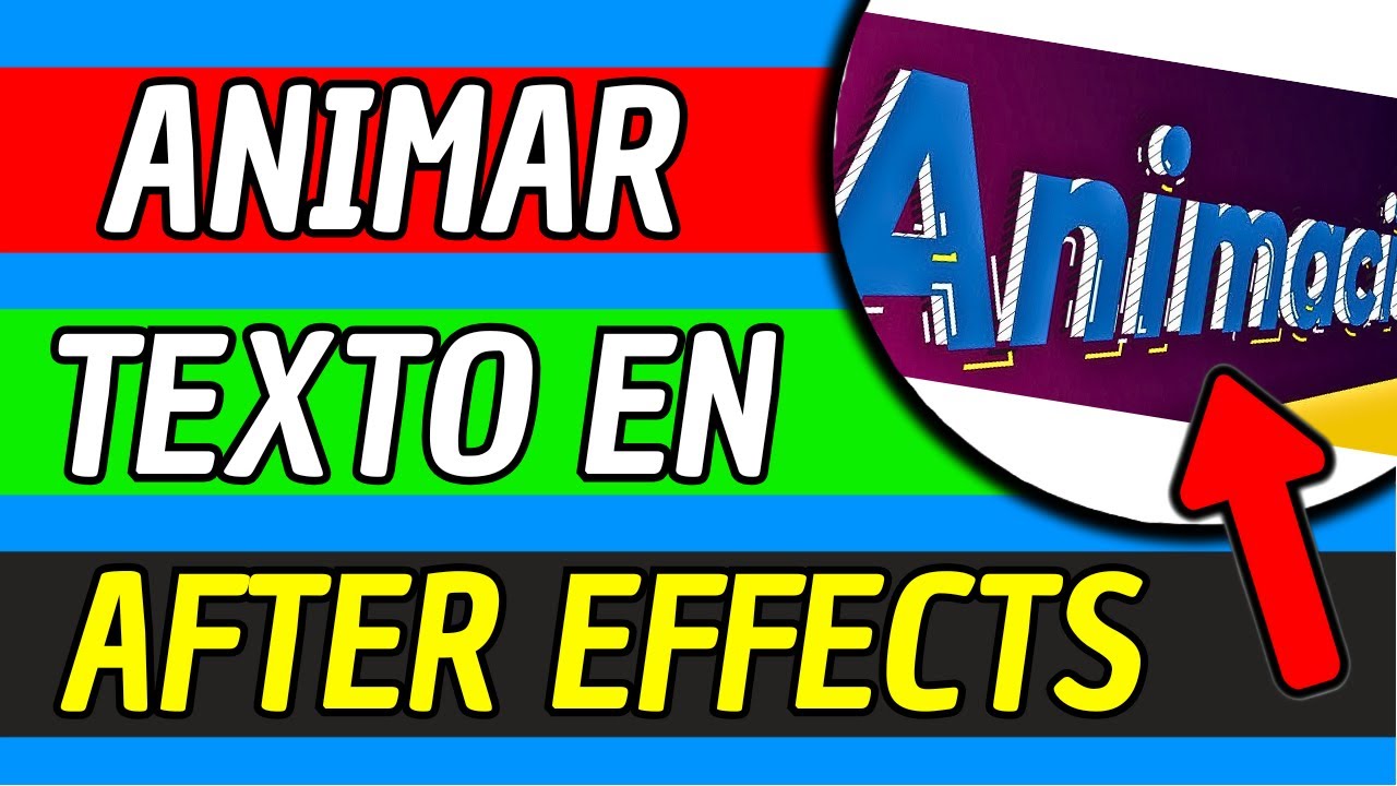 Como Animar Texto En After Effects 2026 (Facil Y Rapido) - YouTube