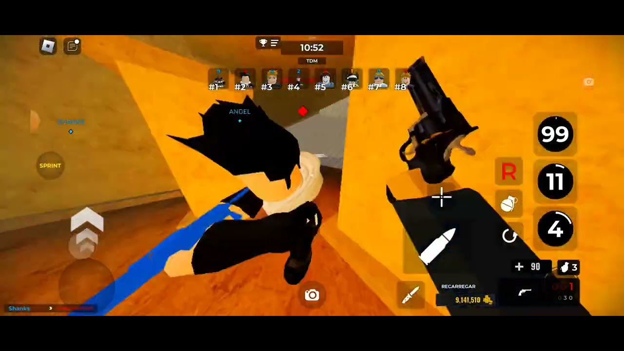 JOGANDO ARENA KARAMBITE NO ROBLOX NEX MAP - YouTube