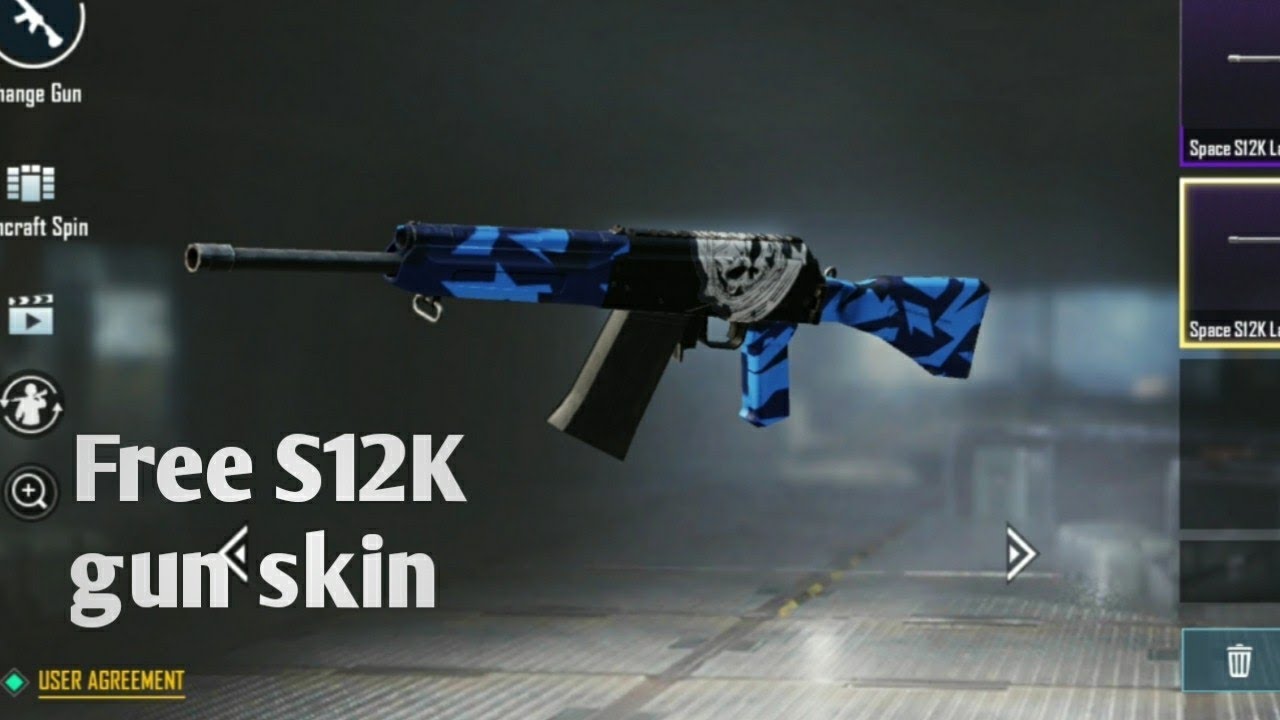 Get Free gun skin s12k new event - YouTube