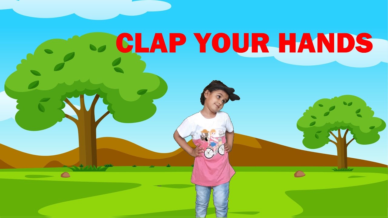 Clap Your Hands Songs for Kids Children Nursery rhymes - Super Happy ...