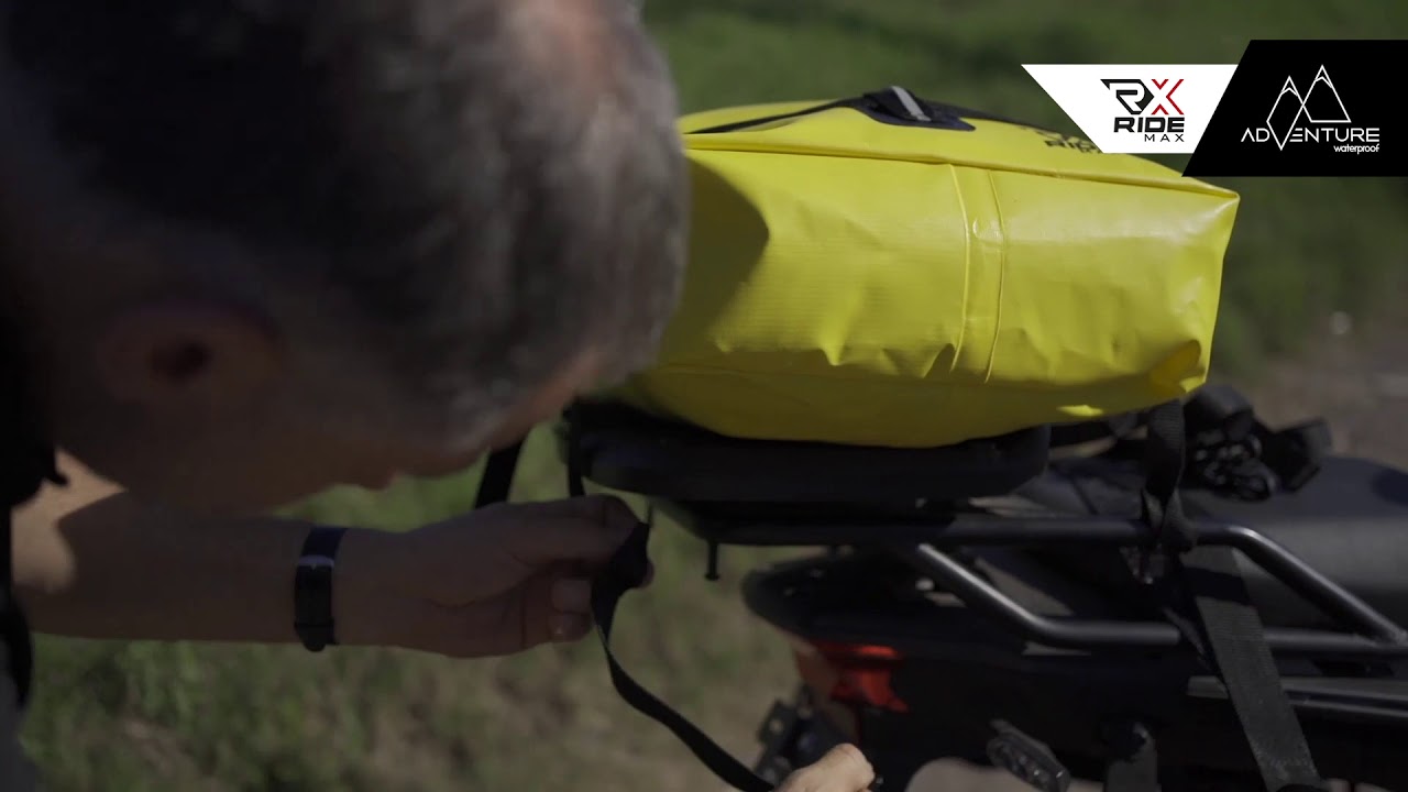 Bolso 30 L Ridemax Línea Adventure Waterproof 100% Estanco - YouTube
