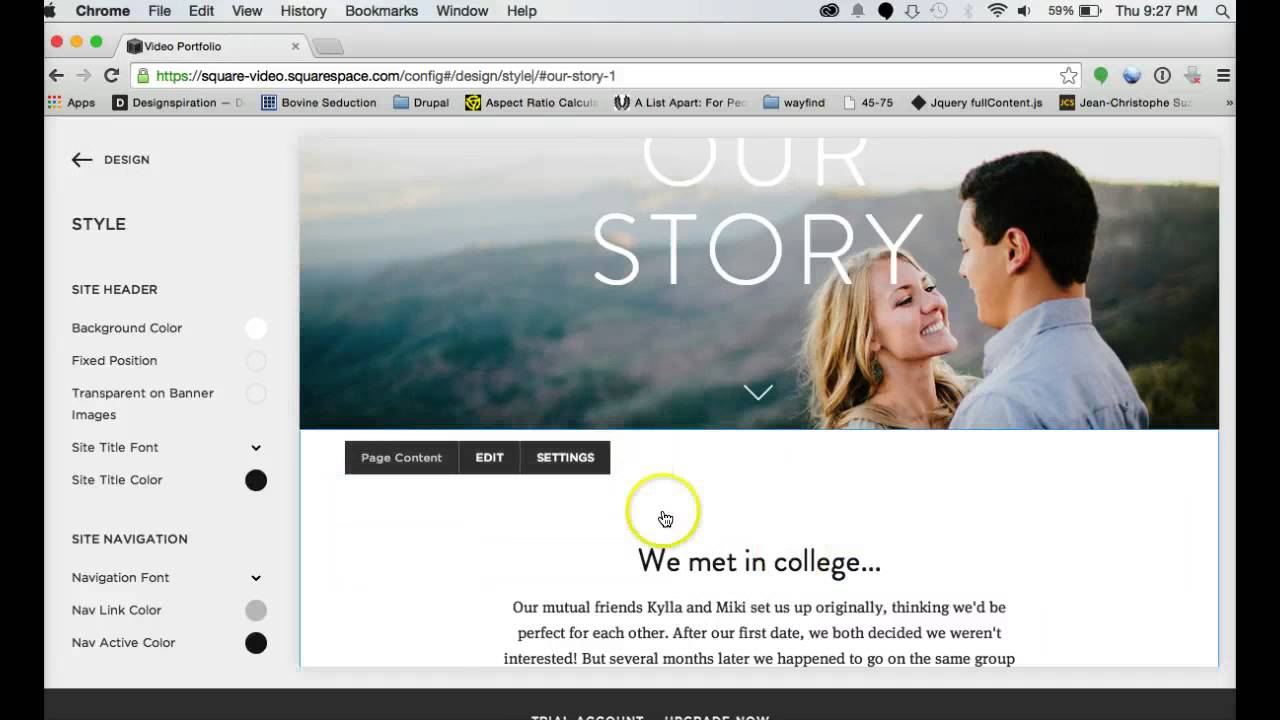#Getting Started with Squarespace - YouTube